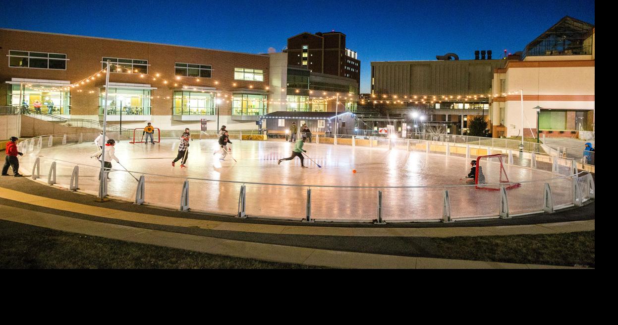 UNMC ice rink through the years