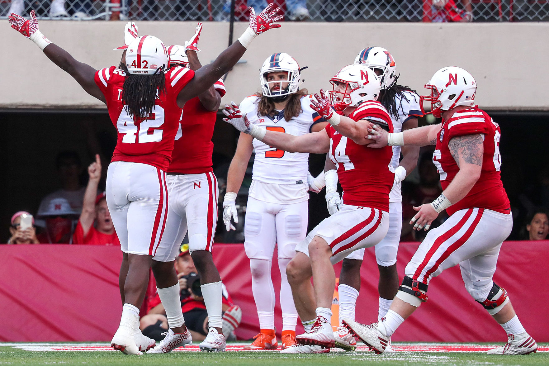 Photos: Huskers stay undefeated with win over Illinois