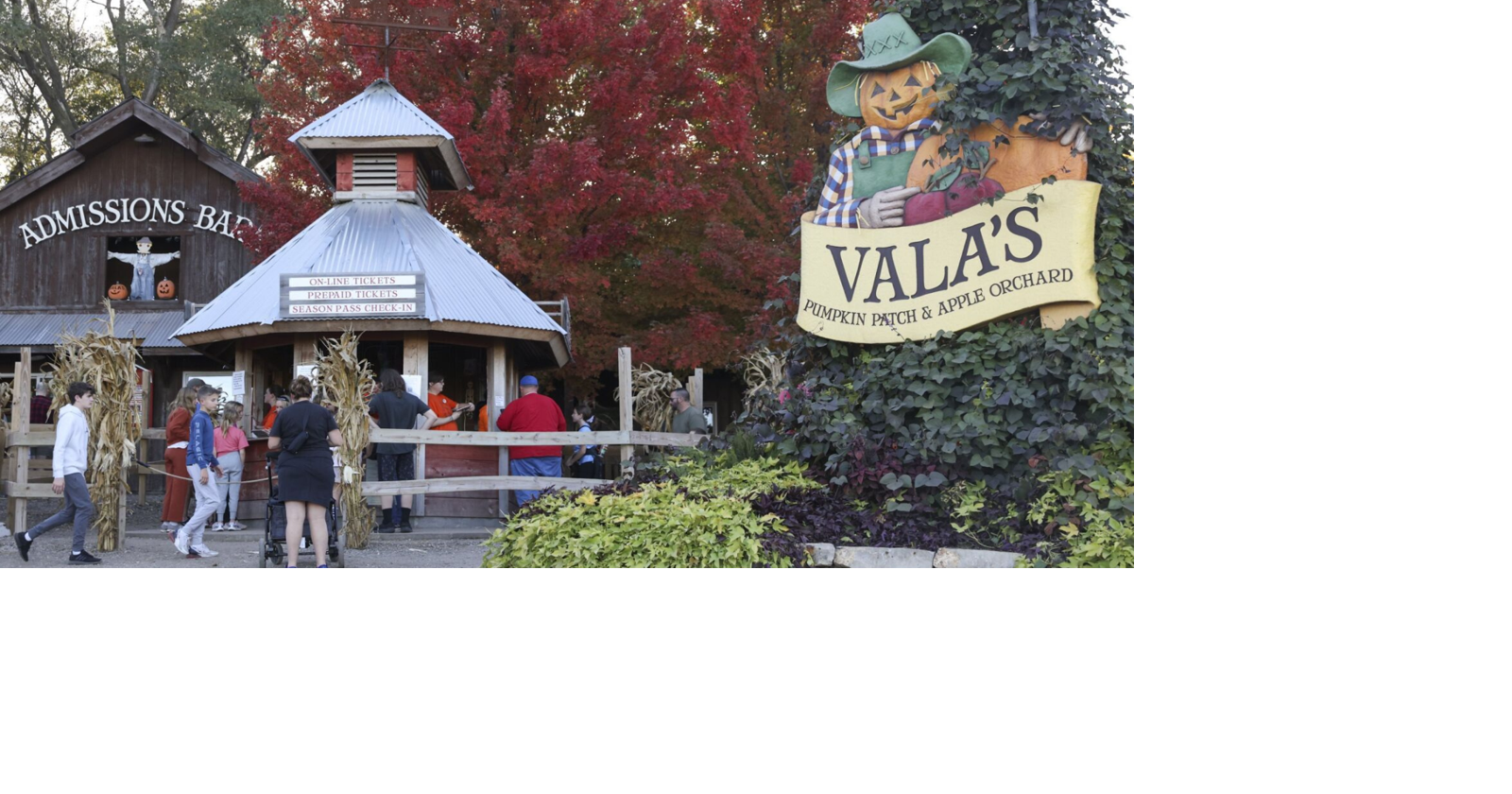 Vala's Pumpkin Patch has booth at Gretna Farmer's Market