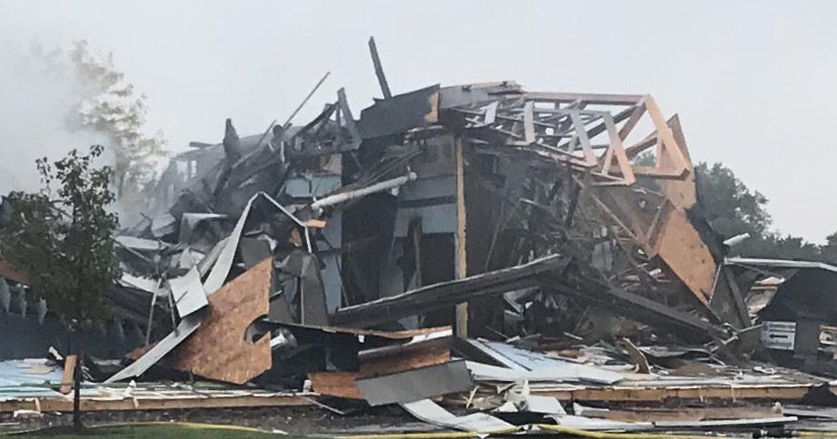 'It was loud ... like a big shock wave': Building near 168th and ...