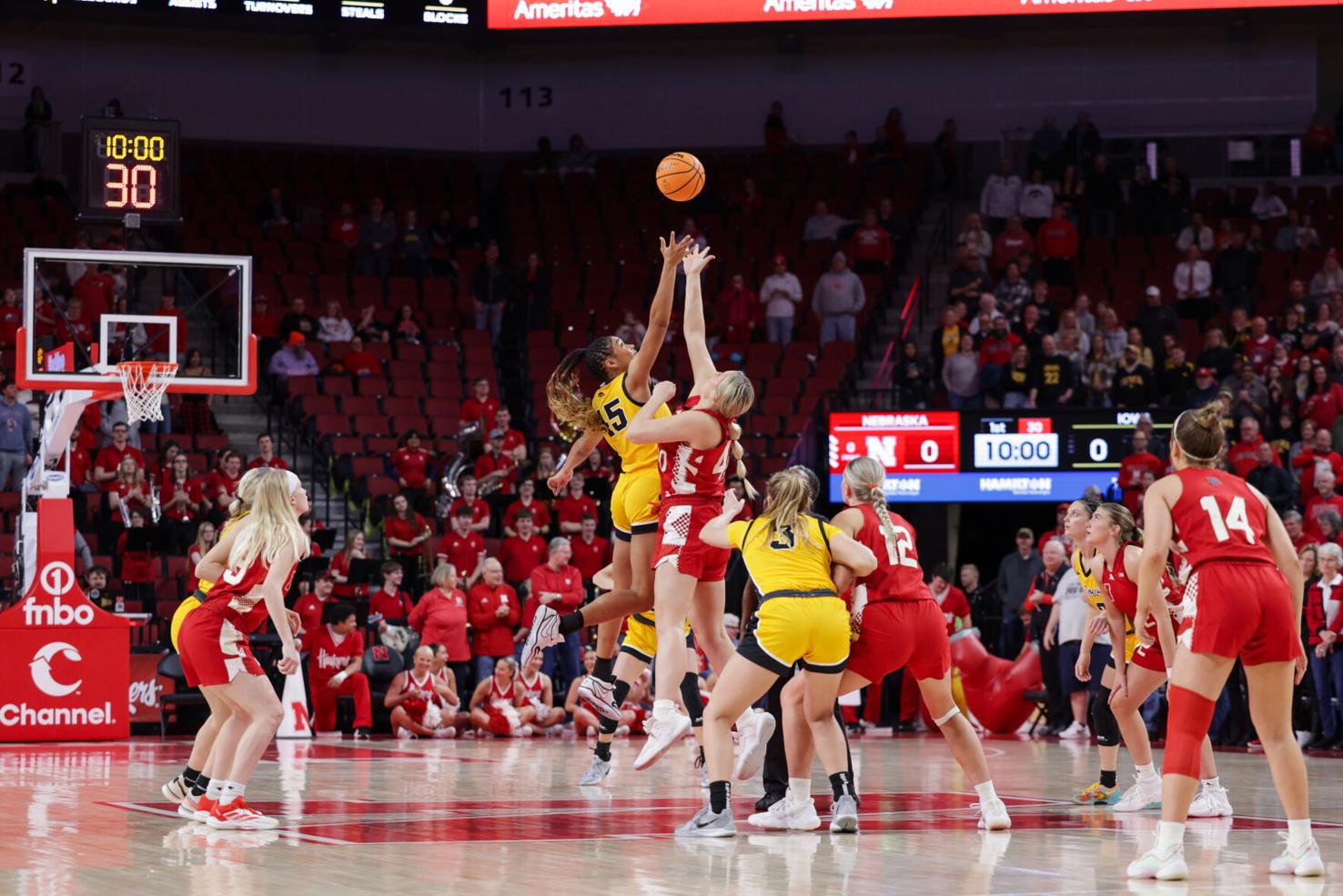 Iowa's Taylor McCabe puts on show in 'special' return home