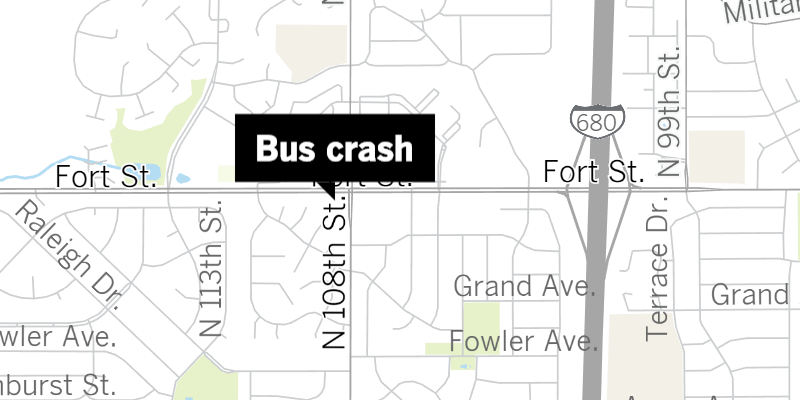 Omaha Maps Bus Stop