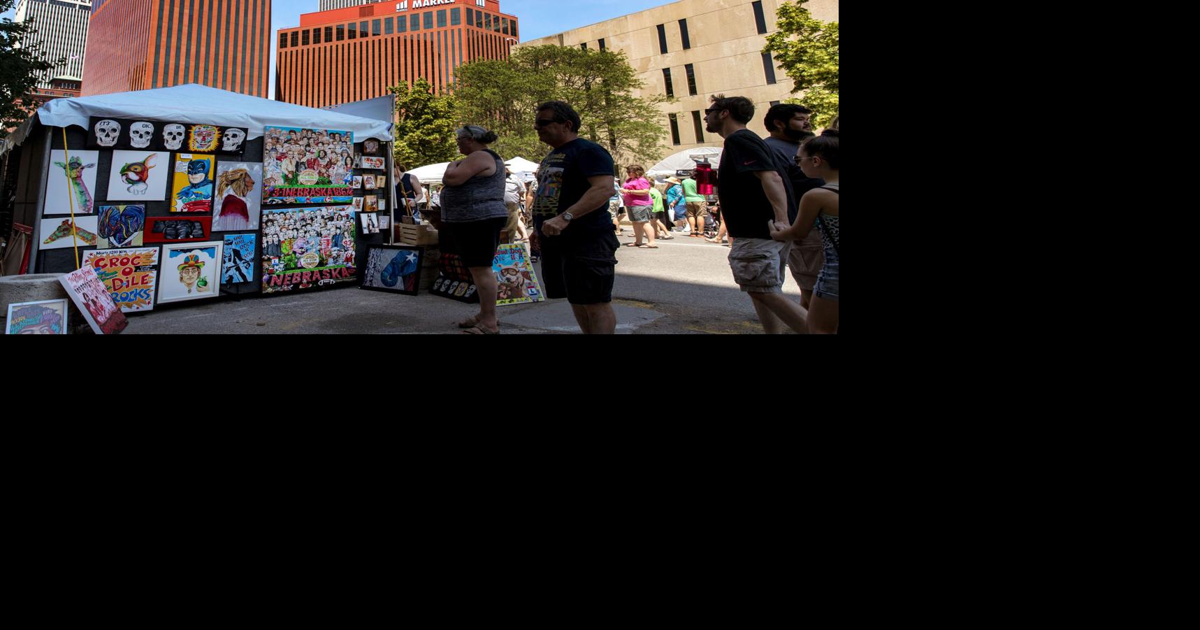 Omaha Summer Arts Festival, featuring work of artists from 31 states ...