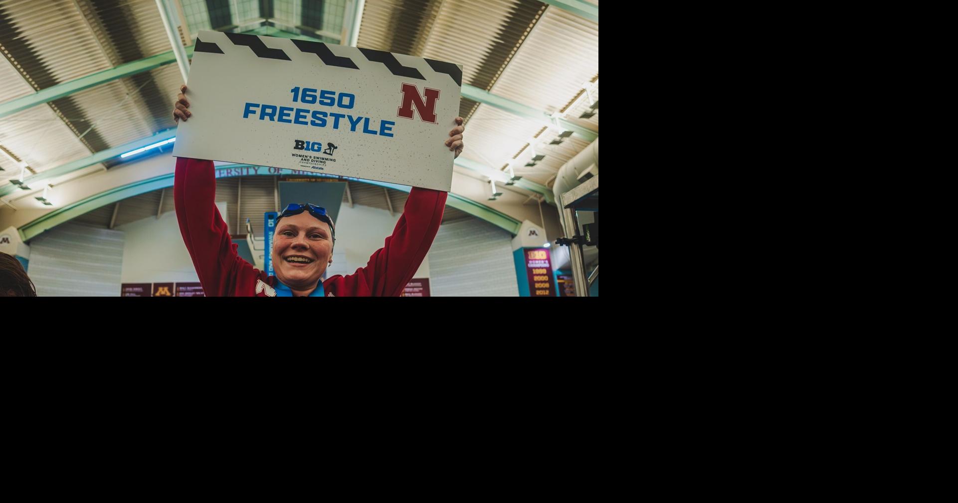 Nebraska swimmer Gena Jorgenson wins Big Ten title
