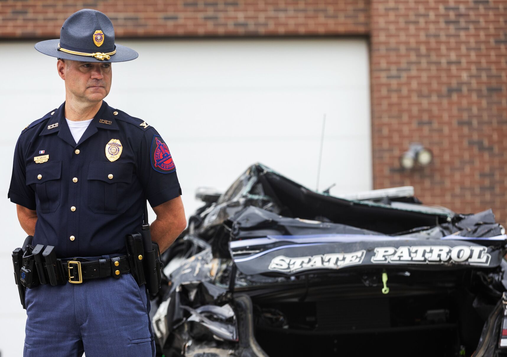 Nebraska State Patrol trooper injured in Omaha crash on I-80