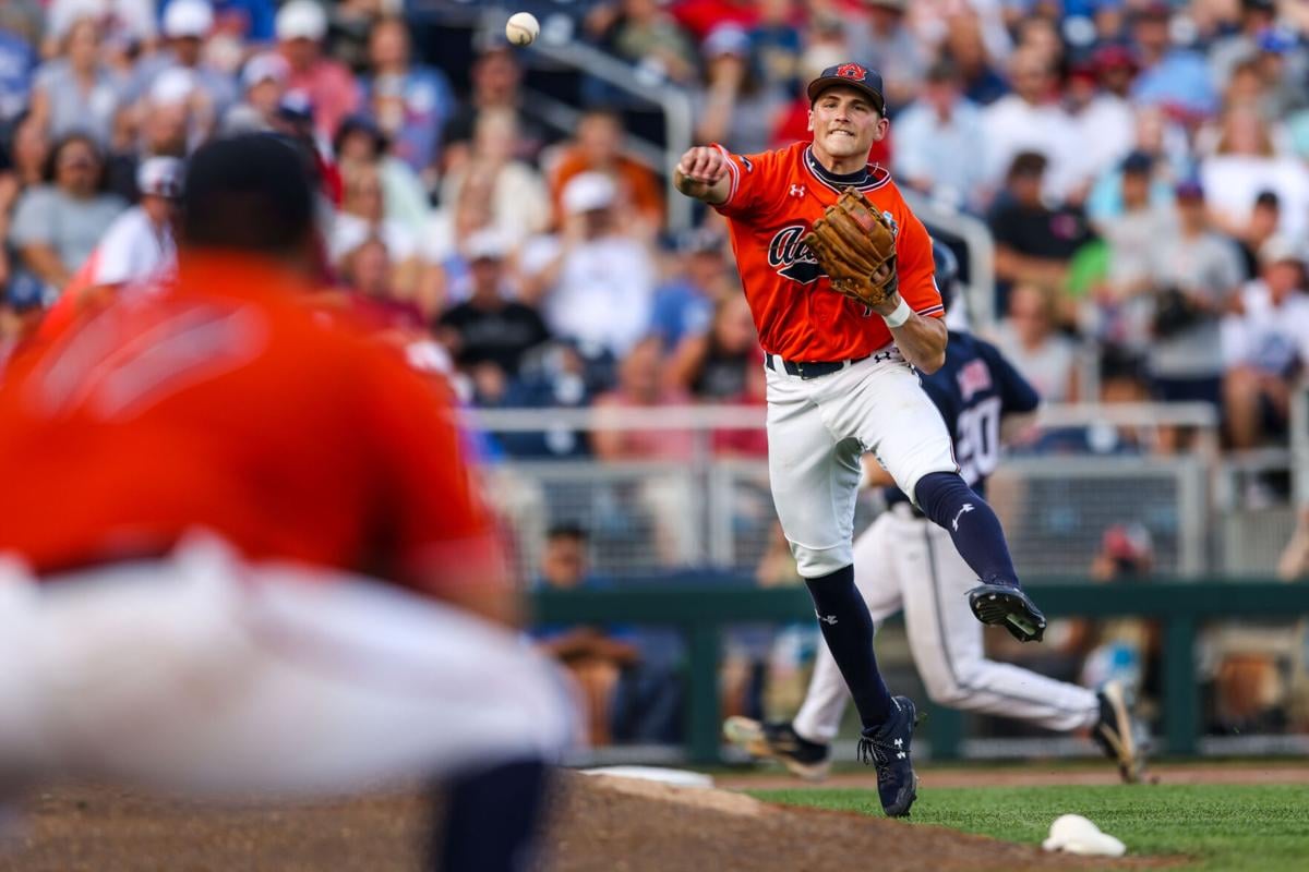 Dylan DeLucia strikes out 10 as Ole Miss defeats Auburn in CWS opener