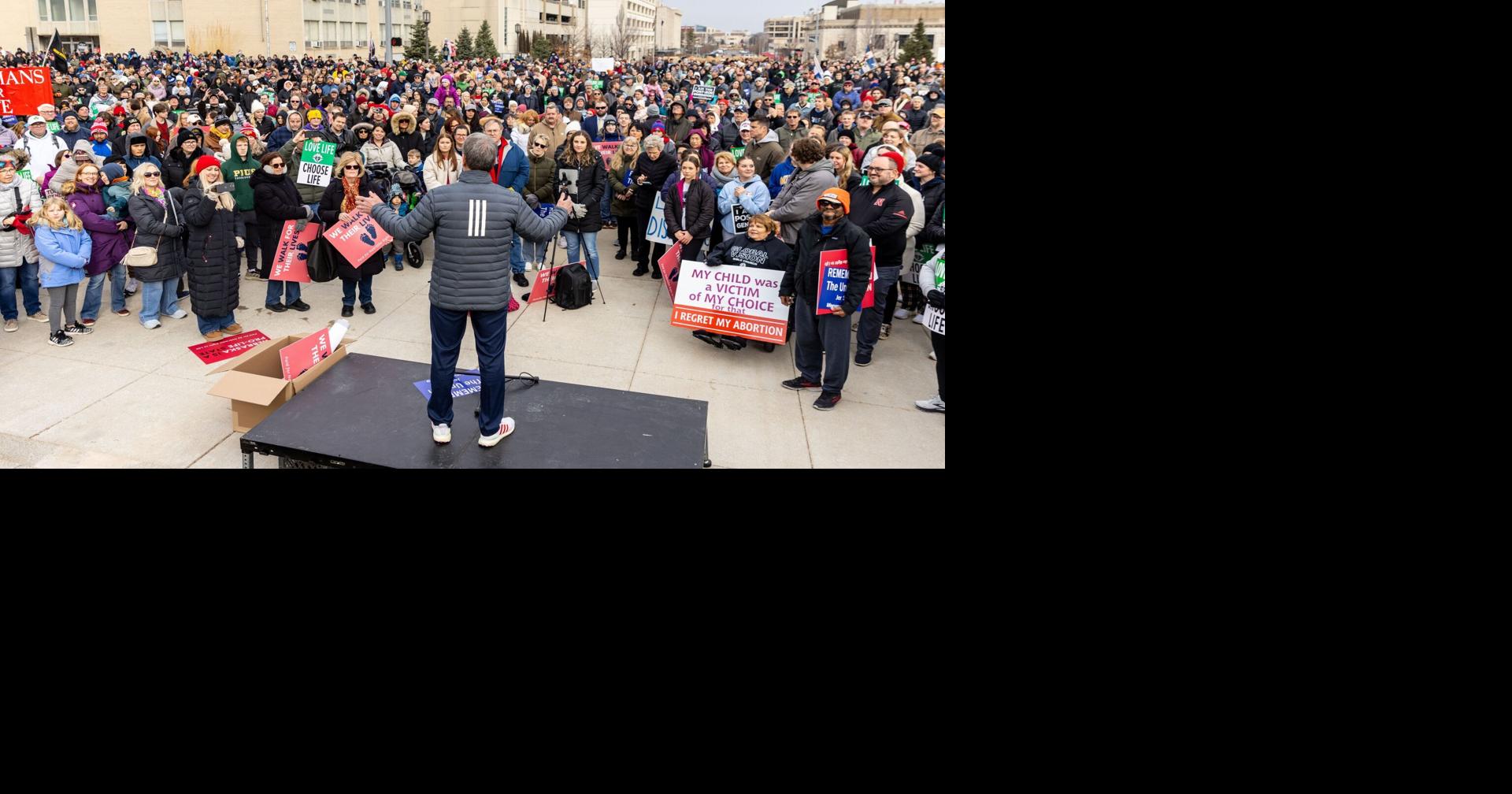 Nebraska anti-abortion marchers celebrate victories