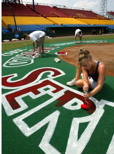ESPN staffer Christine Boggy returns to the College World Series, this ...