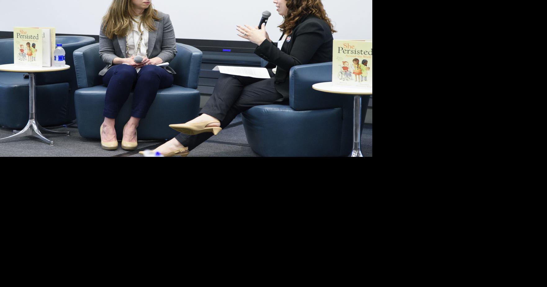 In Omaha, Chelsea Clinton credits librarians for sparking curiosity ...
