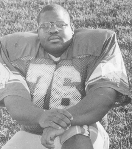 Former Central lineman Evan 'The Oven' Simpson brought joy by lifting ...