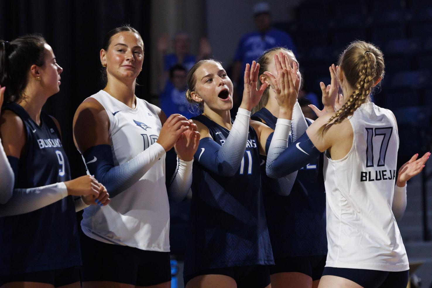 Creighton volleyball debuts new era during annual Blue-White scrimmage