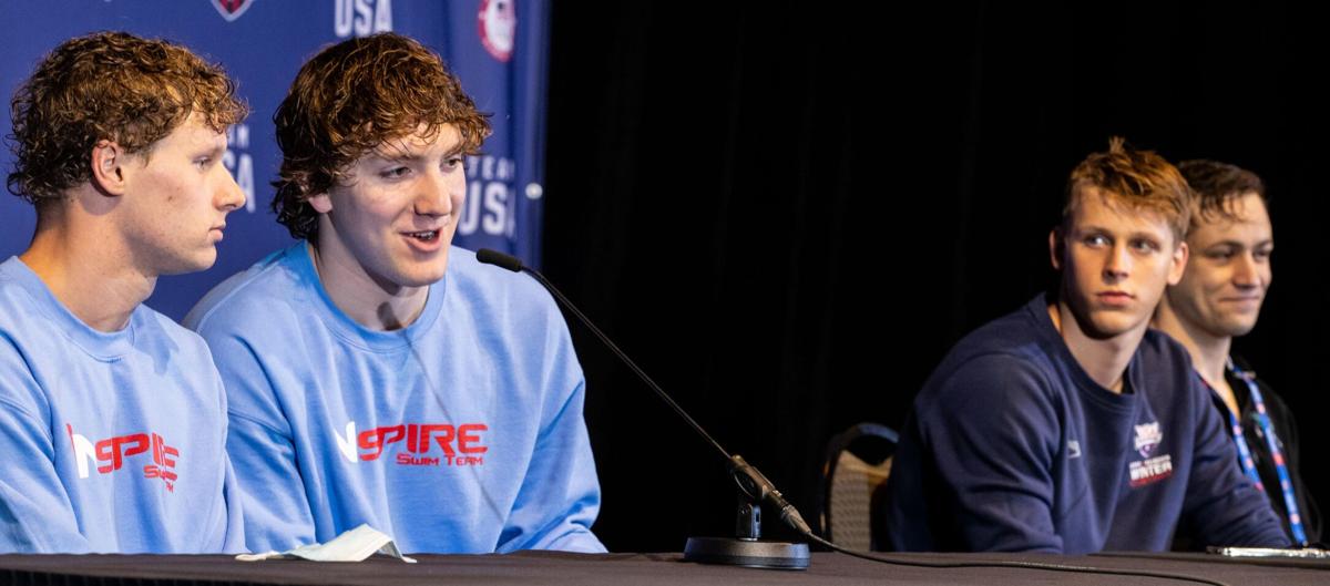 For first time, four local swimmers competed in same event at US ...