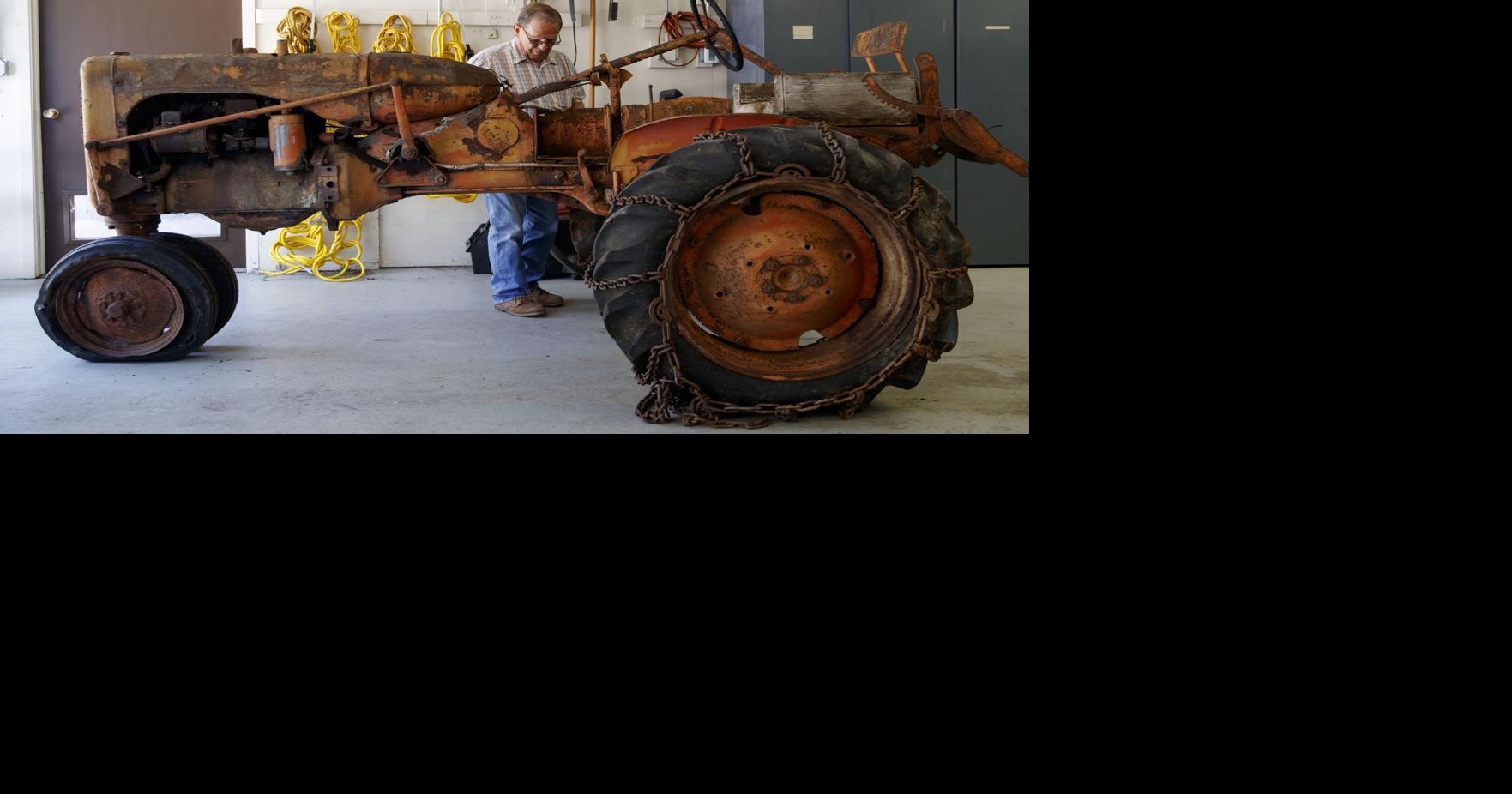 Tractor used by the nation’s last homesteader will become centerpiece ...
