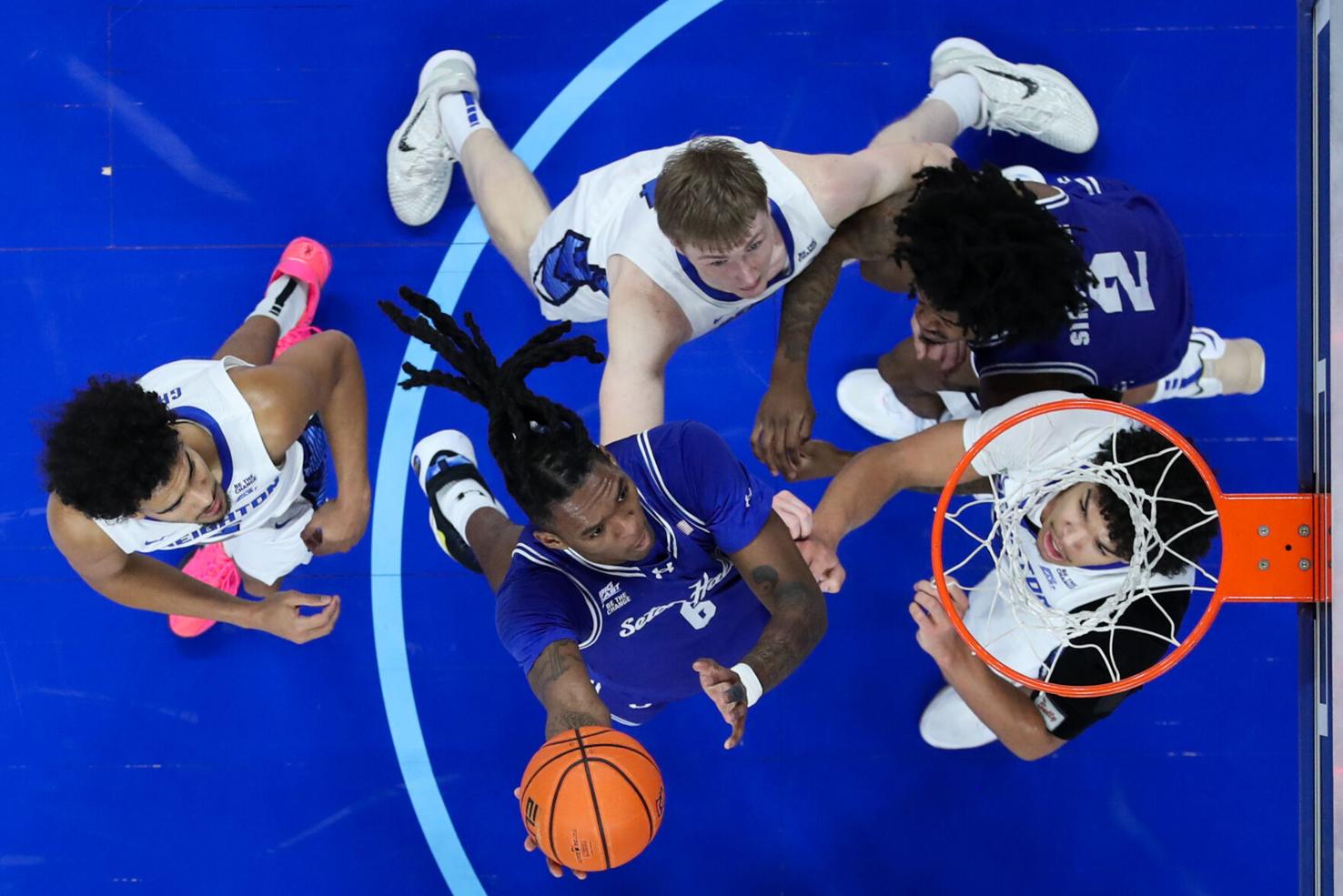 Here are starters, tip time and TV info for Creighton against Seton Hall