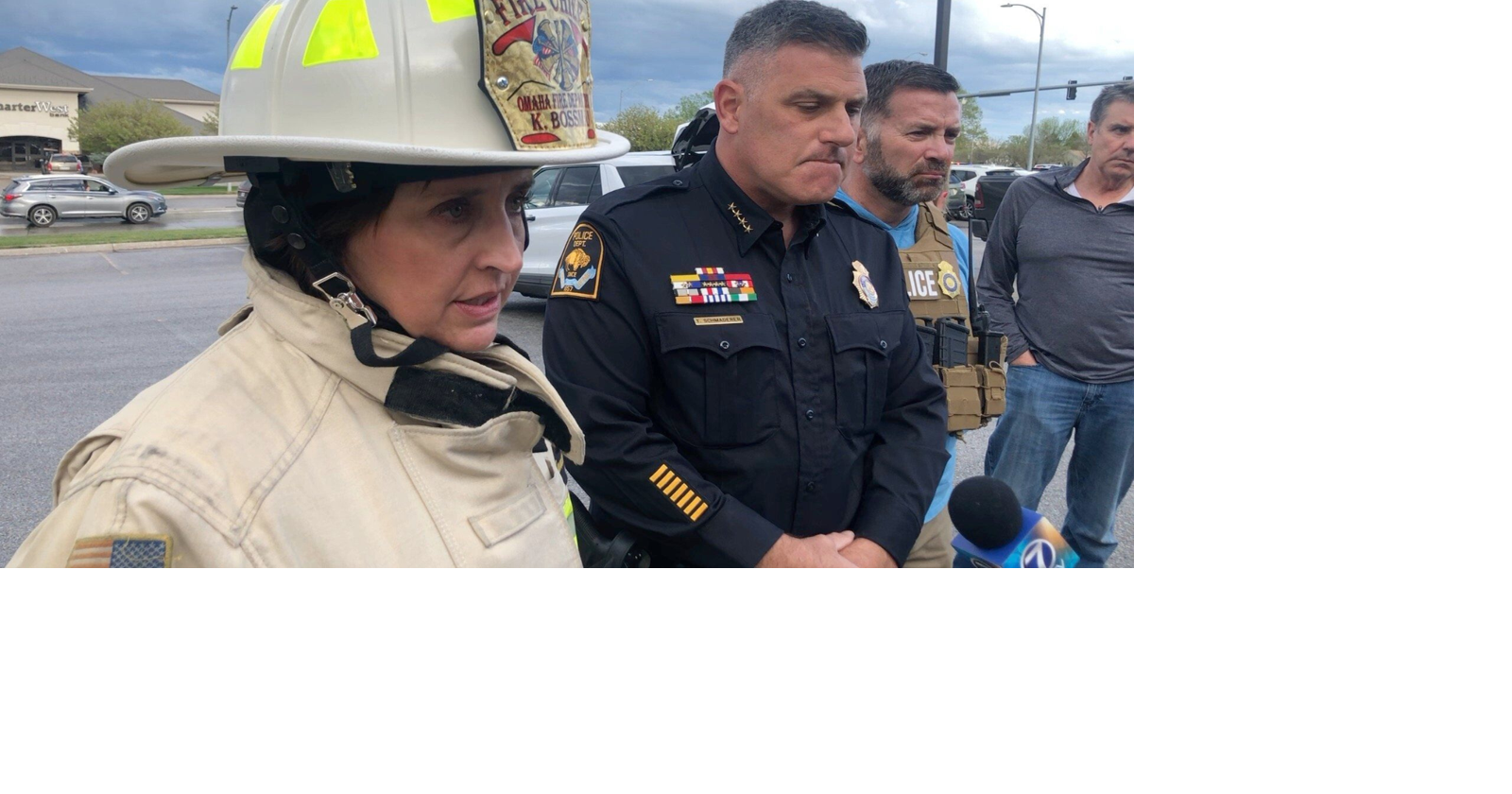 Video: Omaha police, fire chiefs give update after tornadoes