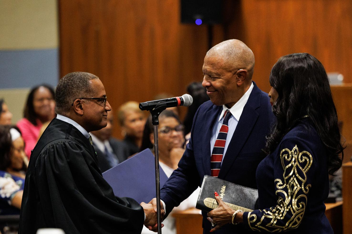 John Ewing is sworn in as Omaha's 52nd mayor