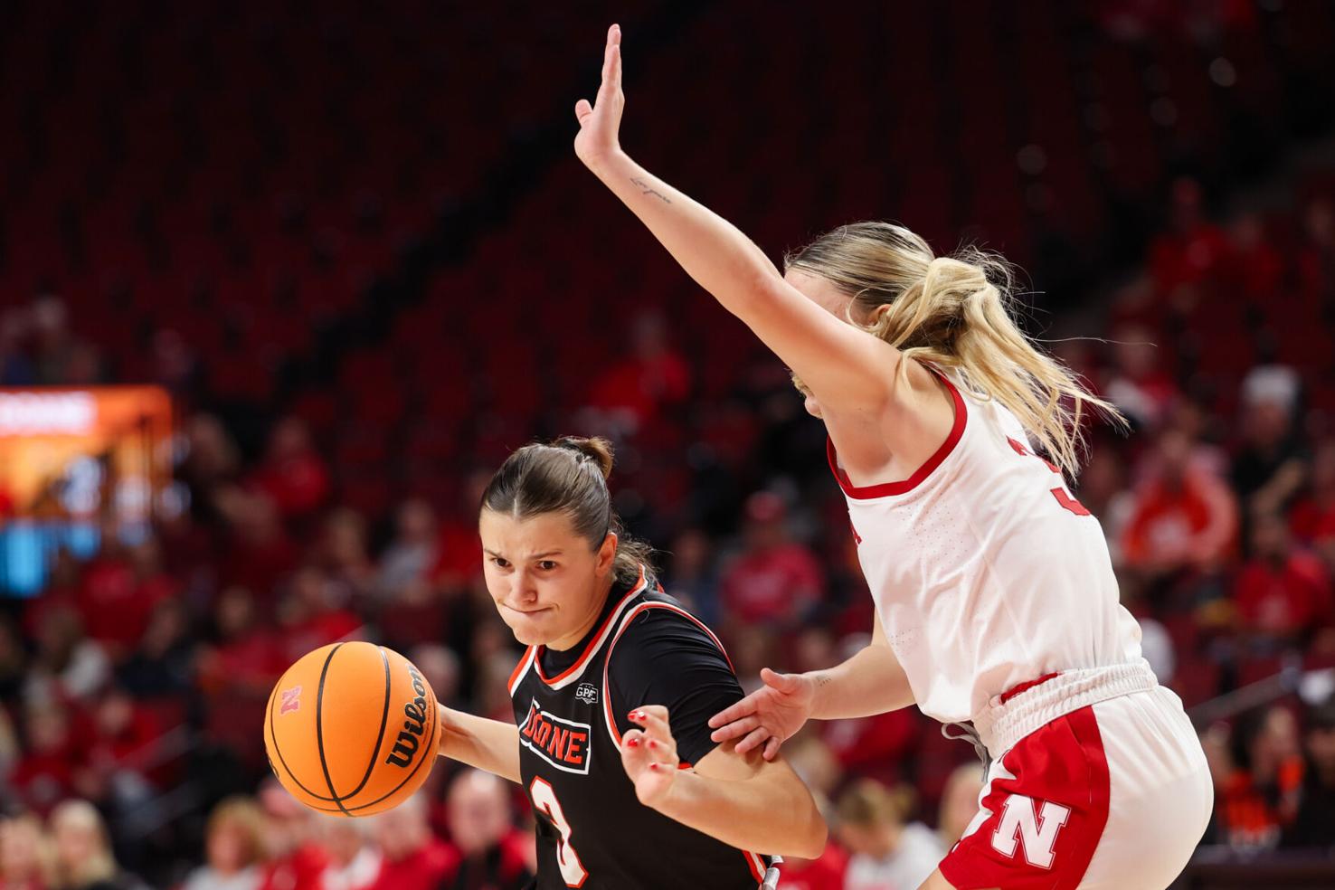 Alexis Markowski, Britt Prince lead Nebraska women's basketball to exhibition win vs. Doane