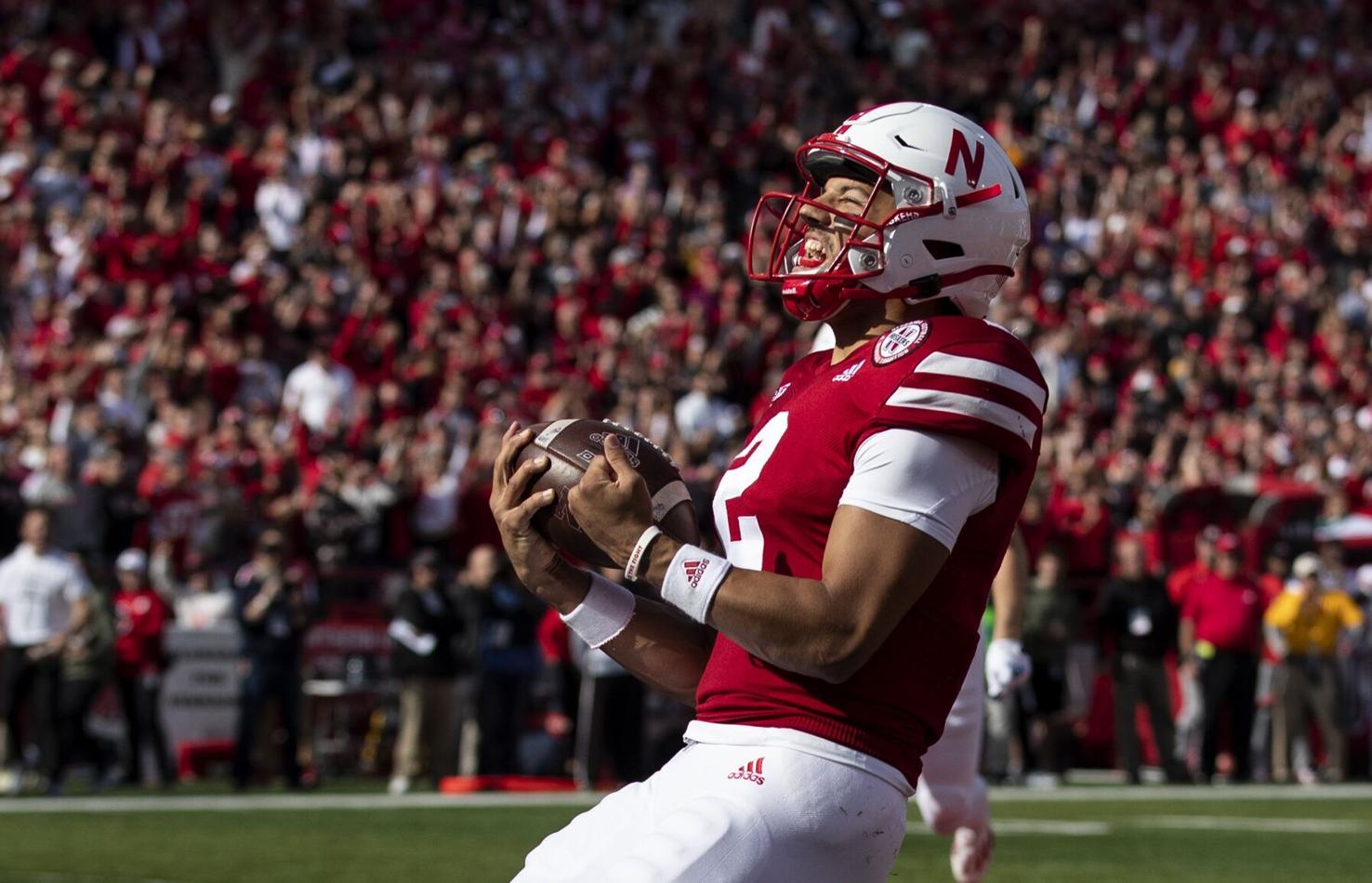 134 miles away from Memorial Stadium, Adrian Martinez is embracing a ...