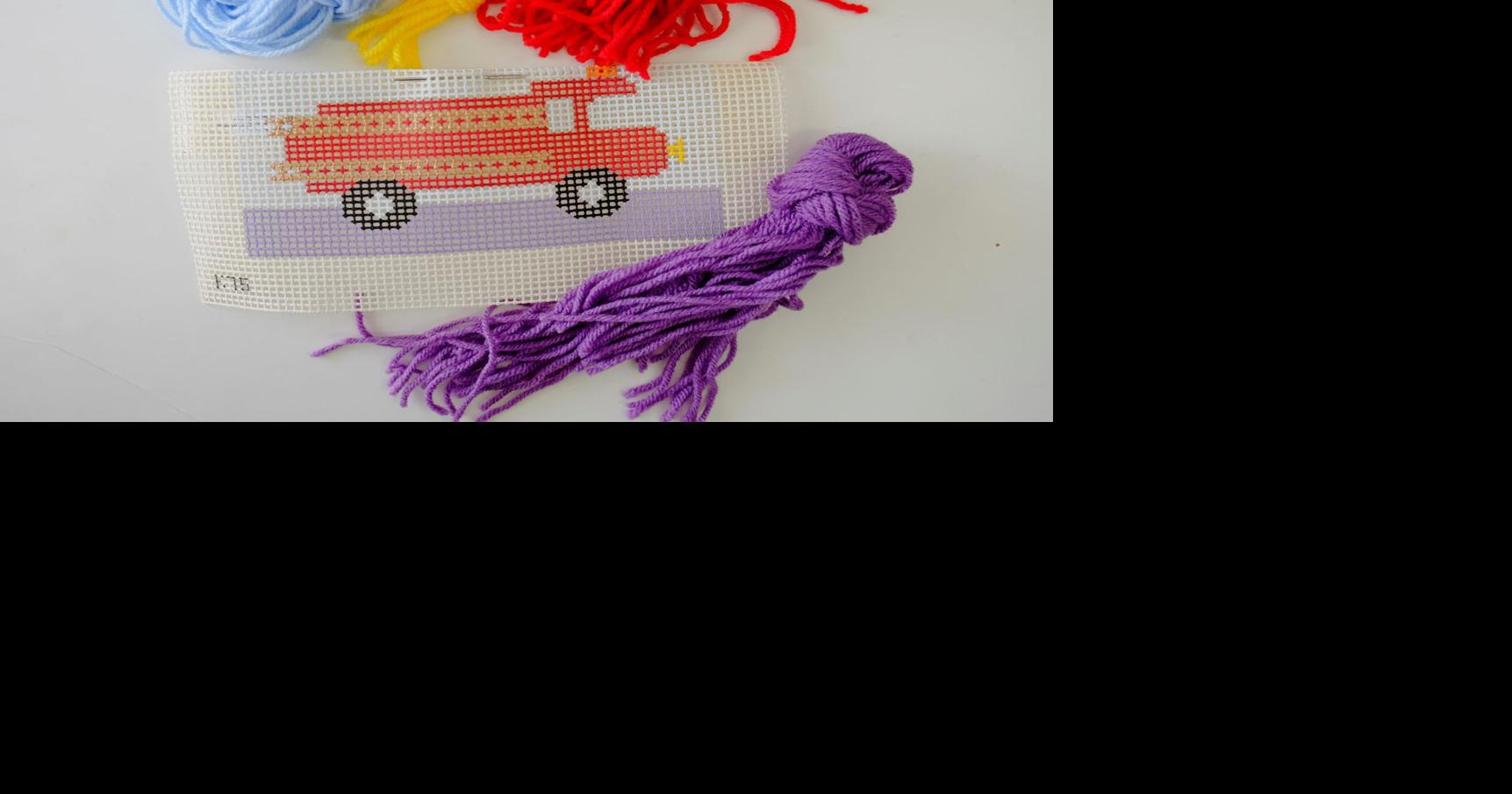 Needlepoint is a fun craft both kids and adults will love doing together