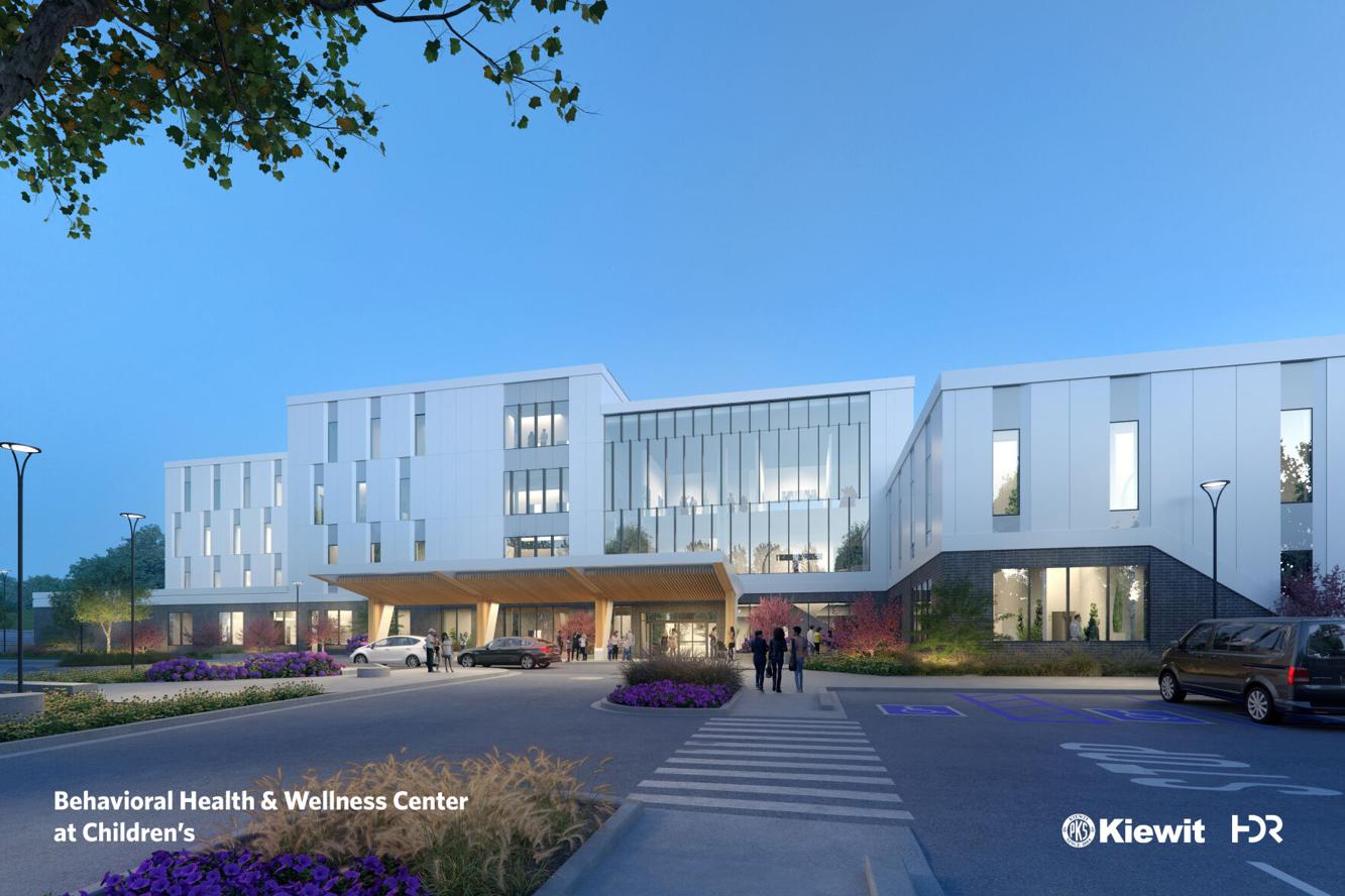 Omaha civic leaders, Children's break ground on $110 million children's behavioral health facility