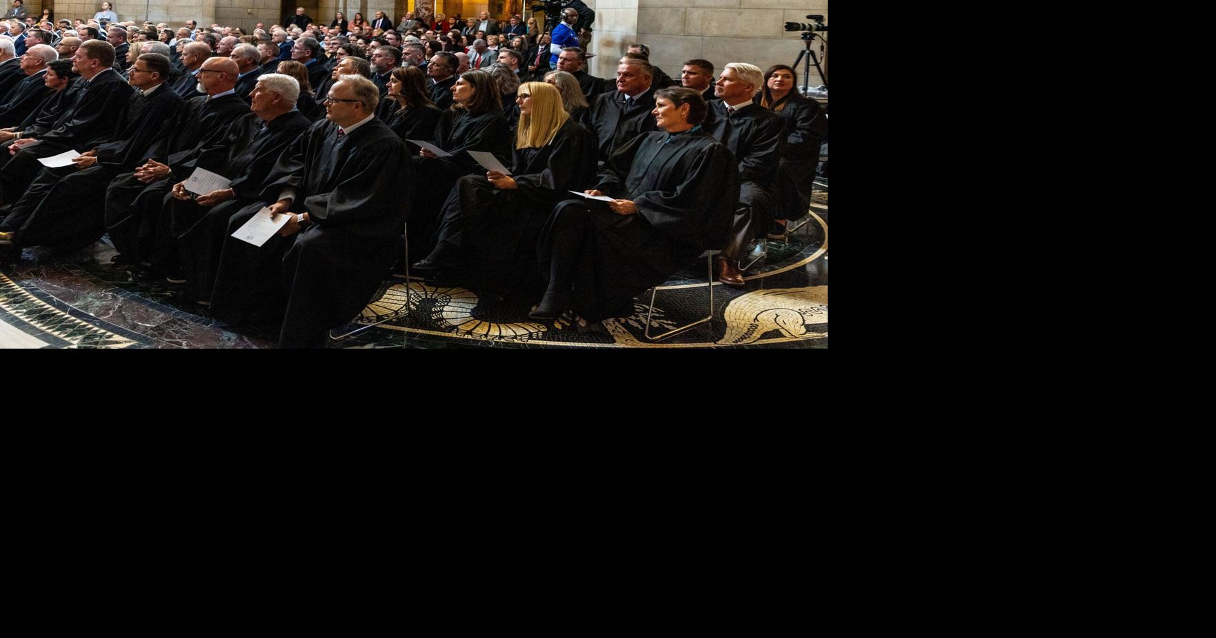 Photos: Investiture ceremony of Justice Jeffrey J. Funke