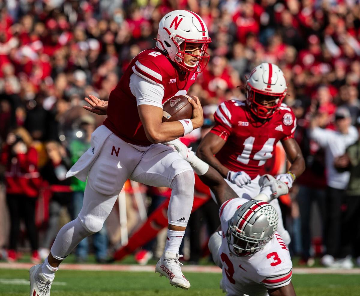 134 miles away from Memorial Stadium, Adrian Martinez is embracing a ...