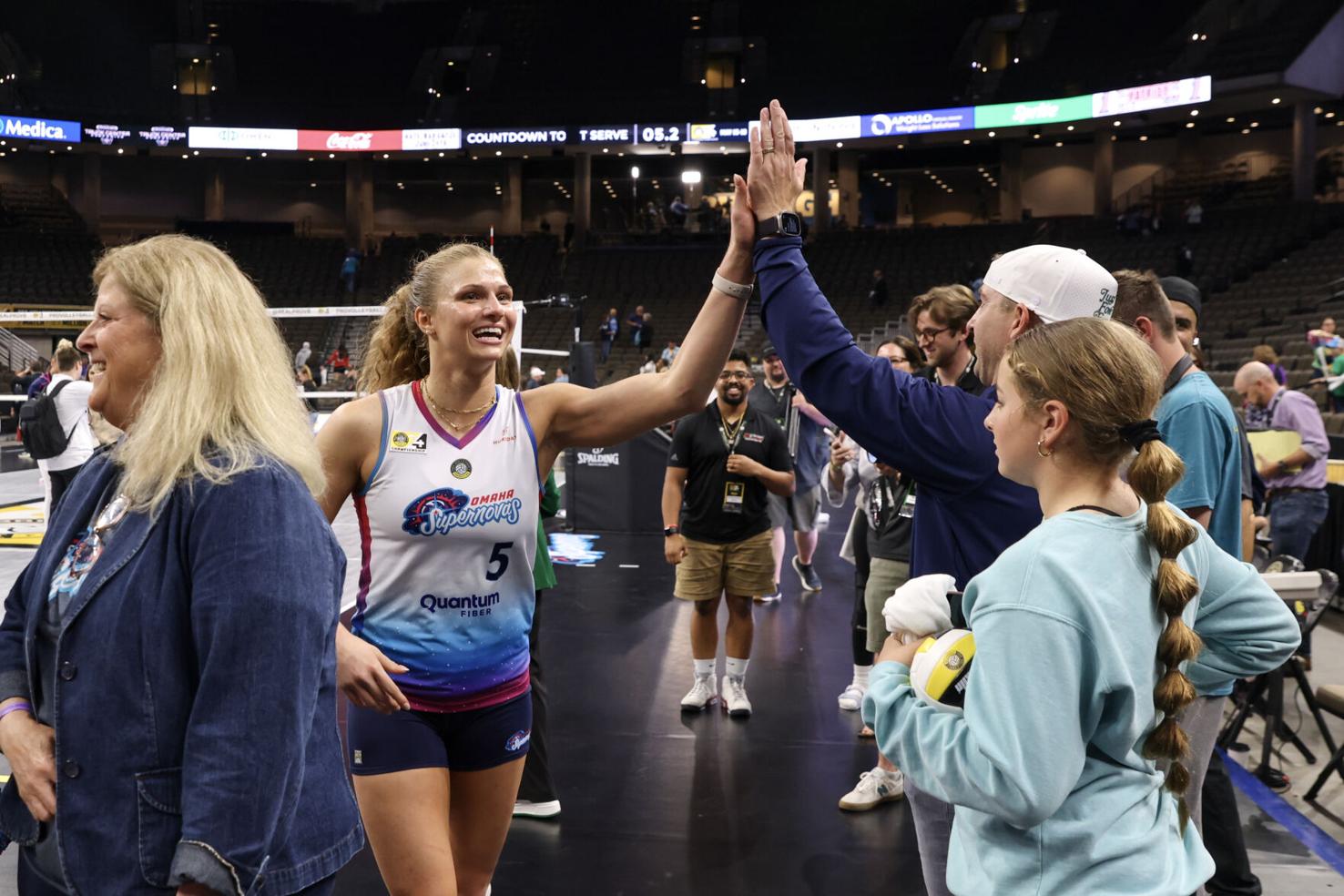 Omaha Supernovas pull off reverse sweep to advance to Pro Volleyball ...