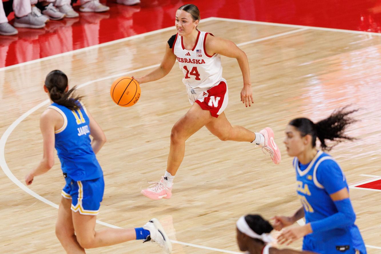 No. 4 UCLA, Lauren Betts overwhelm Nebraska women's basketball