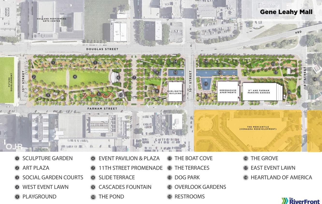 Downtown Omaha's Gene Leahy Mall reopens Friday. Here are the events ...