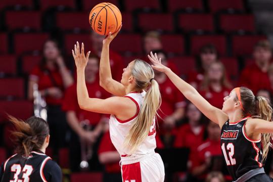 Alexis Markowski, Britt Prince lead Nebraska women's basketball to ...