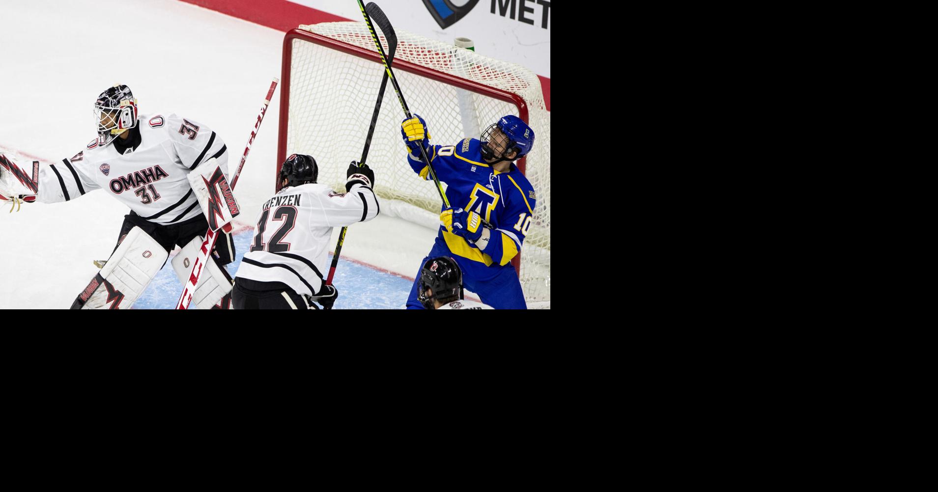 UNO's Isaiah Saville is conference goalie of the week