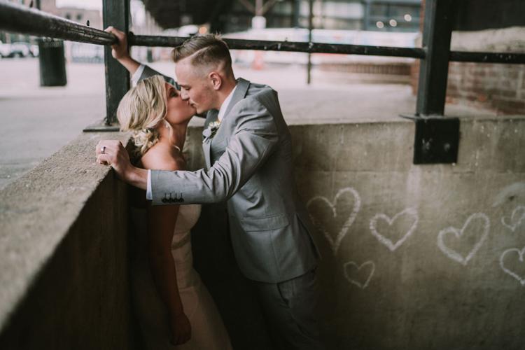 Yellow & Gray Spring Omaha Wedding