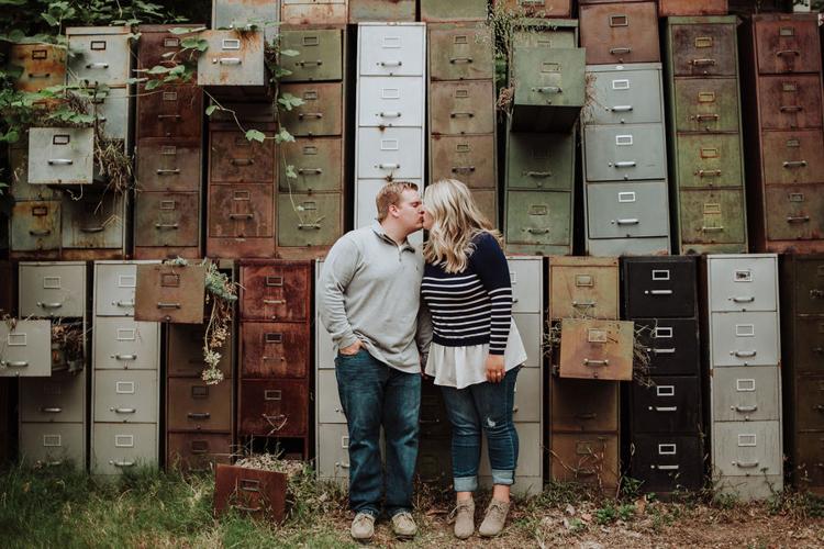Inspiration // Quirky Rustic Engagement Session
