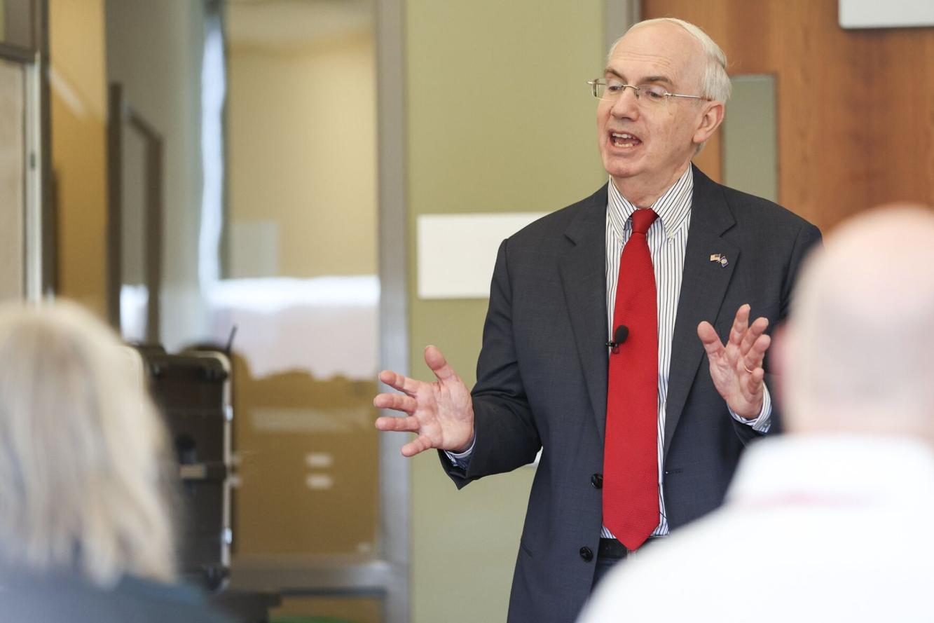 Gold touts UNMC growth as he seeks to become NU president