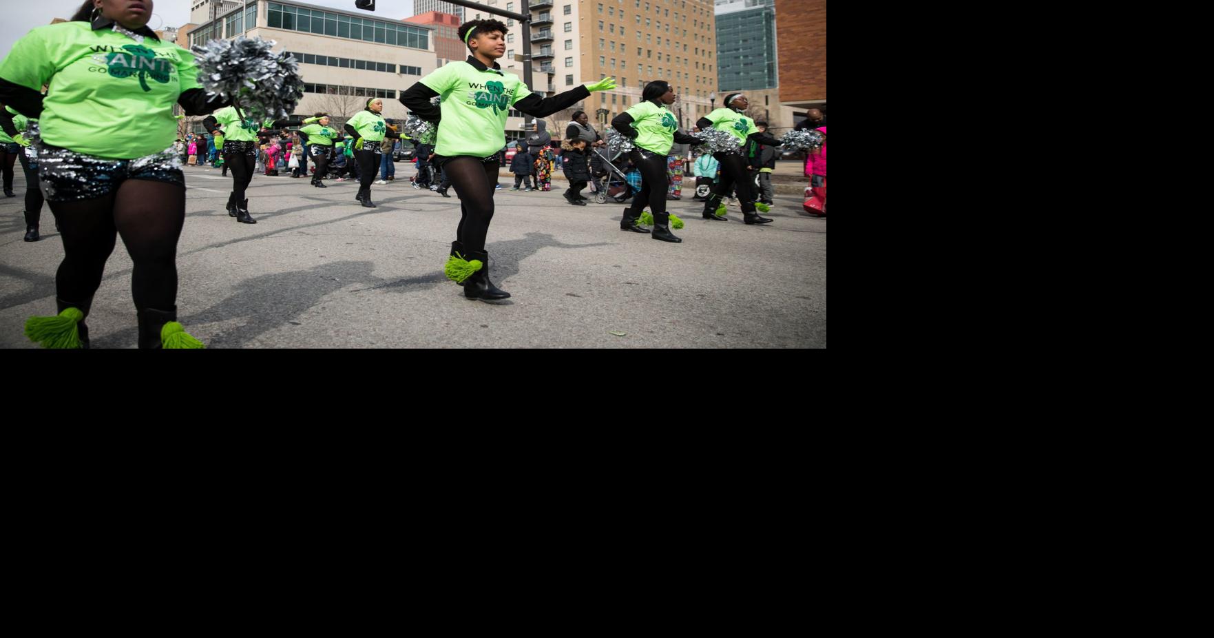Hundreds go green for St. Patrick’s Day parade in downtown Omaha