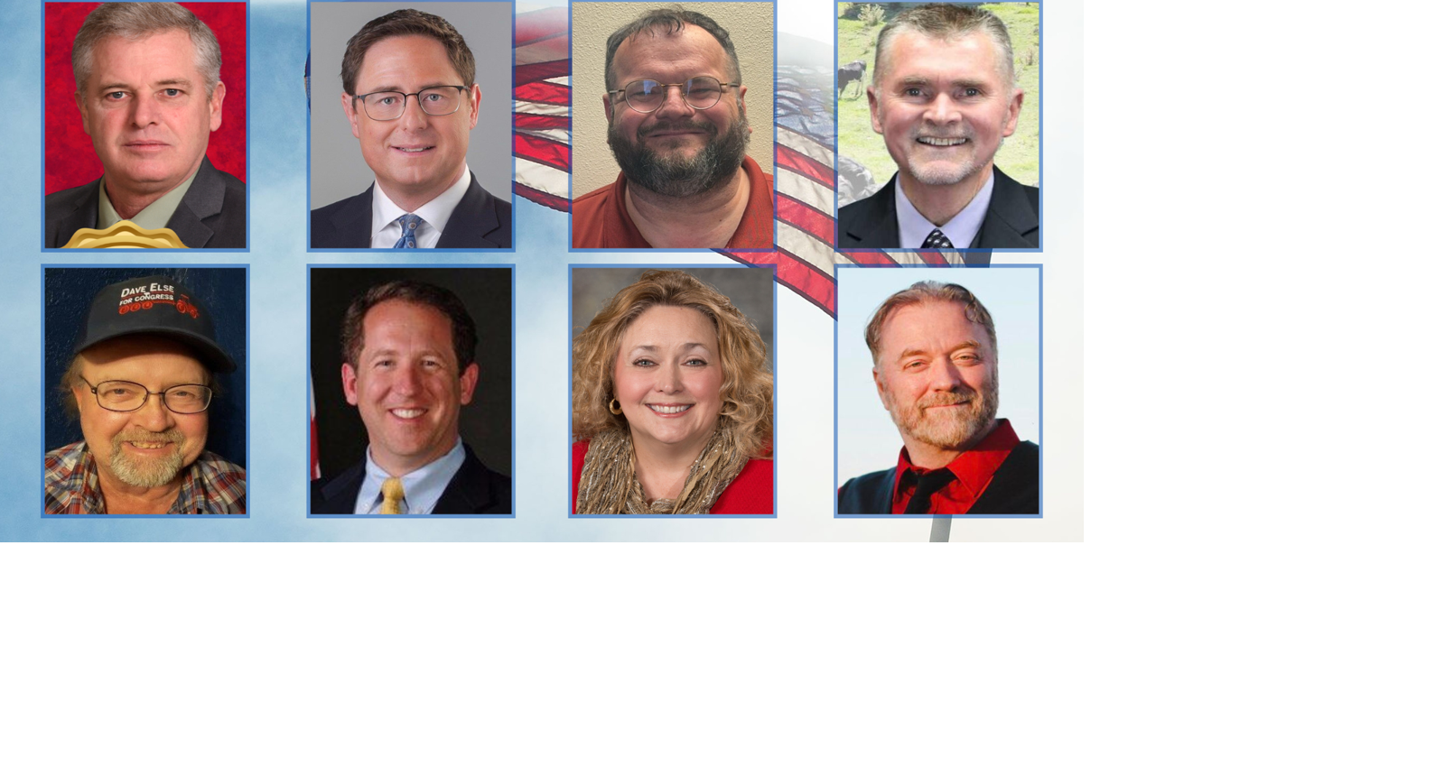 Congressional races outside Omaha draw eight candidates