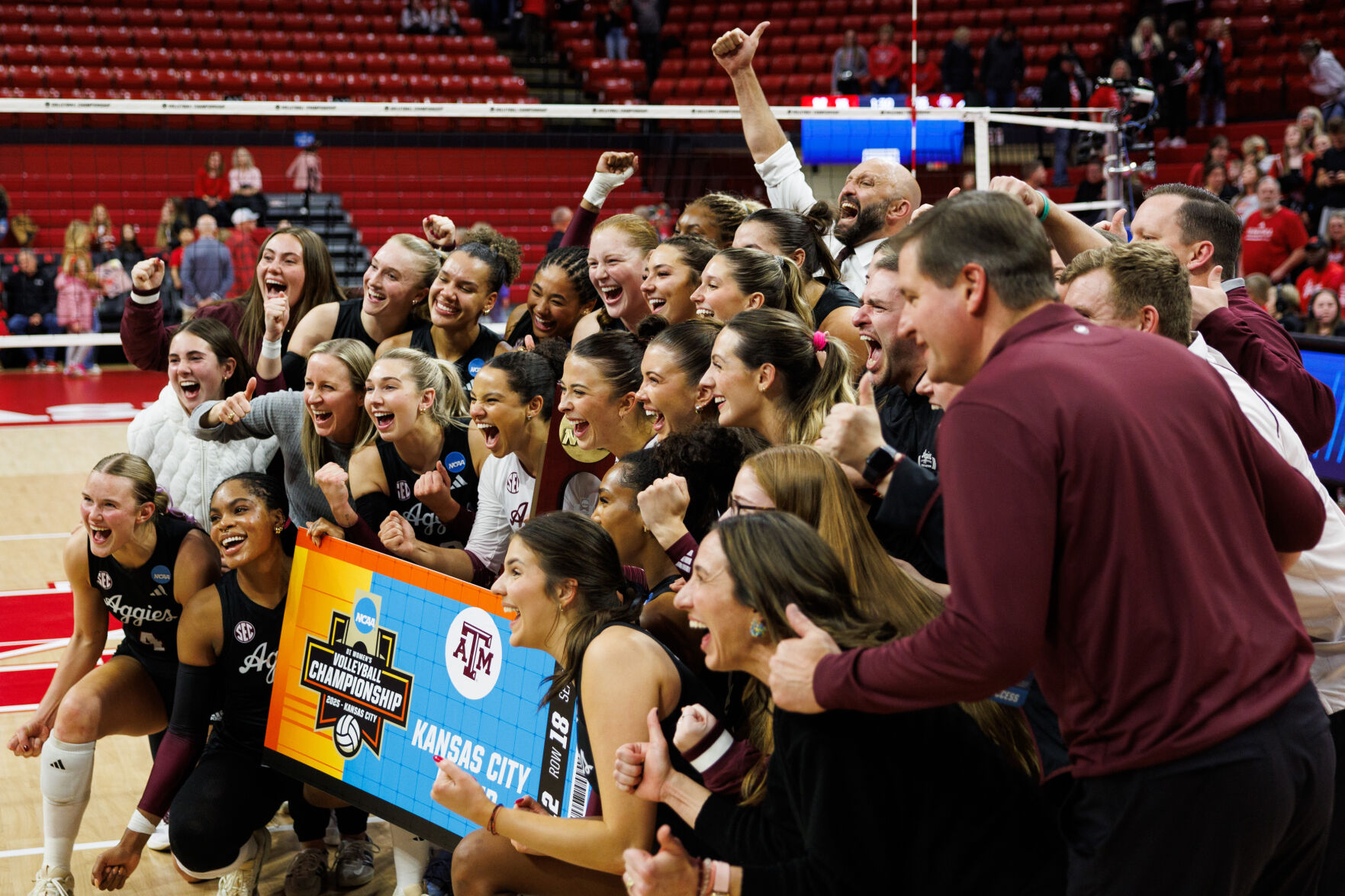 Inside an emotional scene after Nebraska volleyball's loss