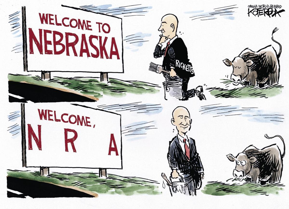 Jeff Koterba's cartoon: Welcome to Nebraska