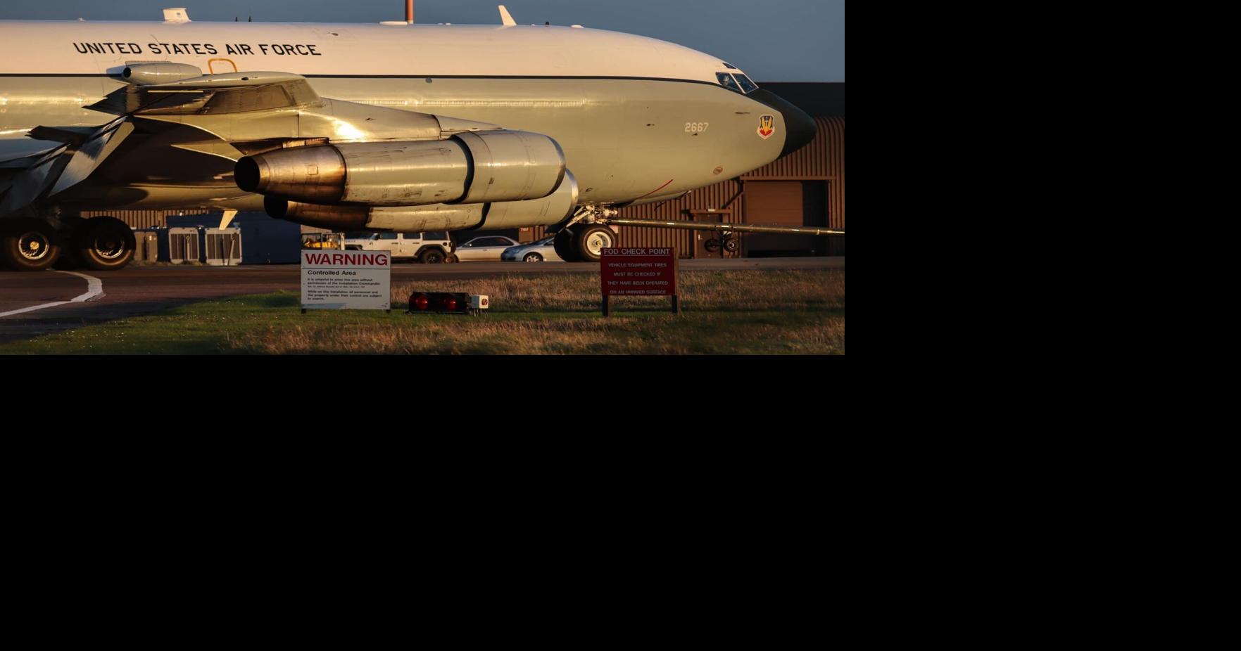 Air Force recon crews from Offutt keeping eyes and ears on Ukraine action