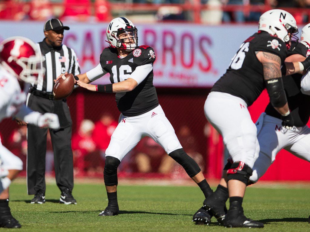 Adrian Martinez warmed up, Noah Vedral started, then Luke McCaffrey ...