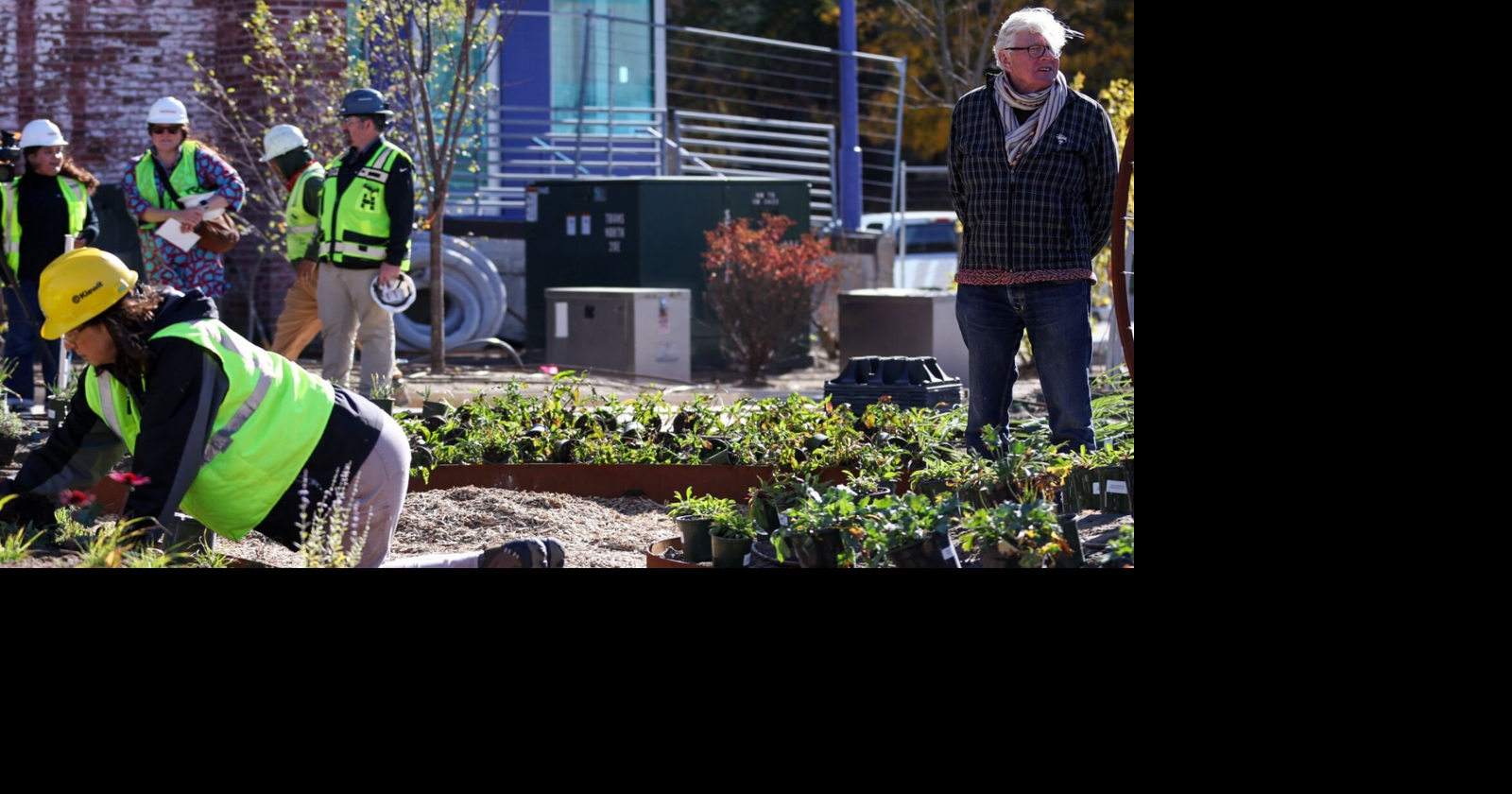 Garden in Omaha's Old Market will include 23,000 perennials and 80 trees