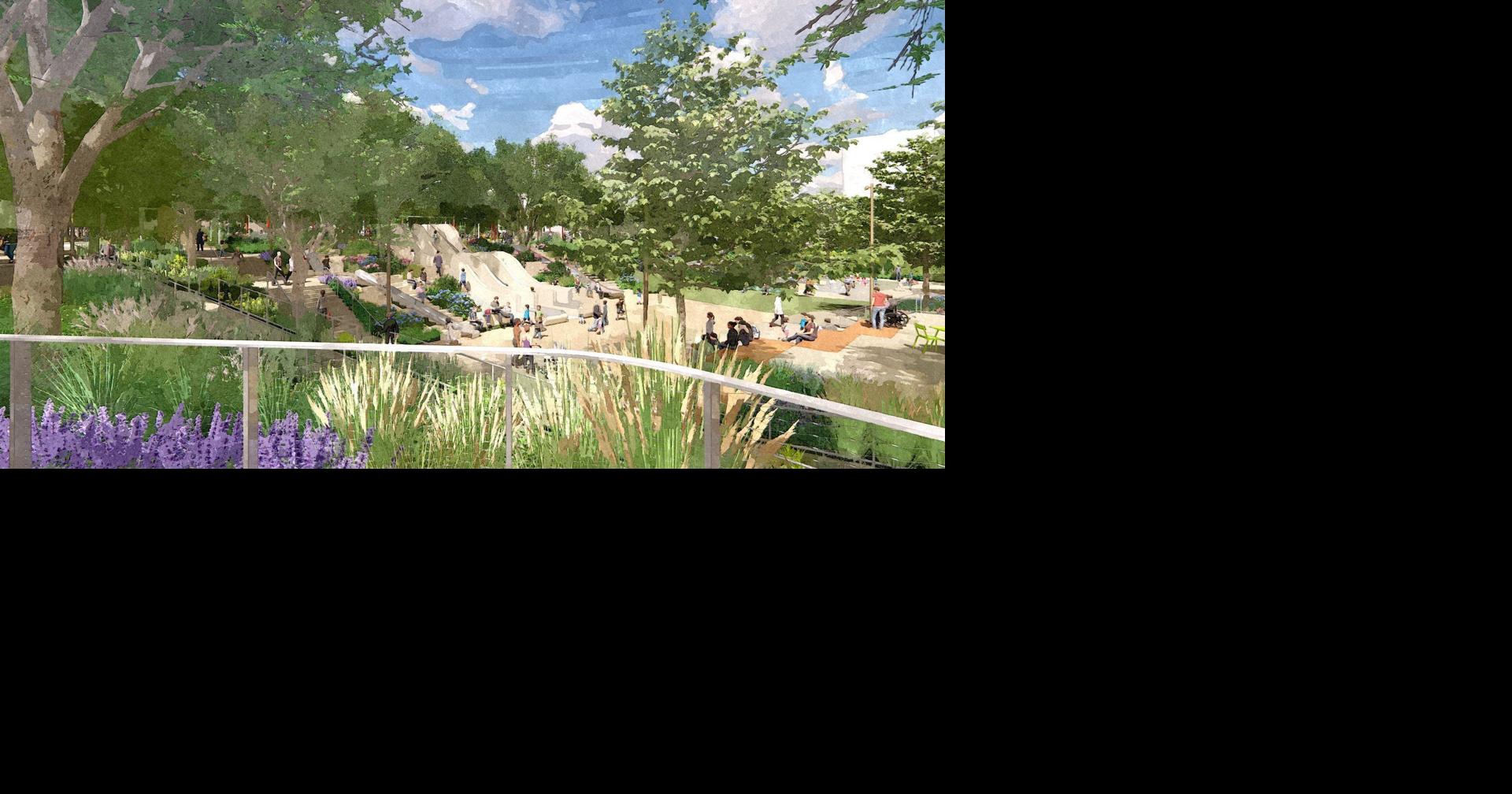 Omaha's downtown riverfront parks 'come to life' in latest images