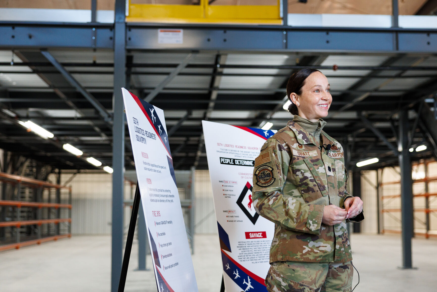 Offutt cuts ribbon on new logistics hub 6 years after flood