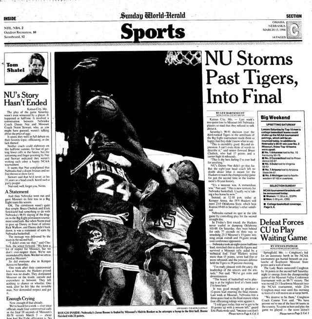 Danny Nee found heaven in Kansas City and finally delivered Nebraska a ...