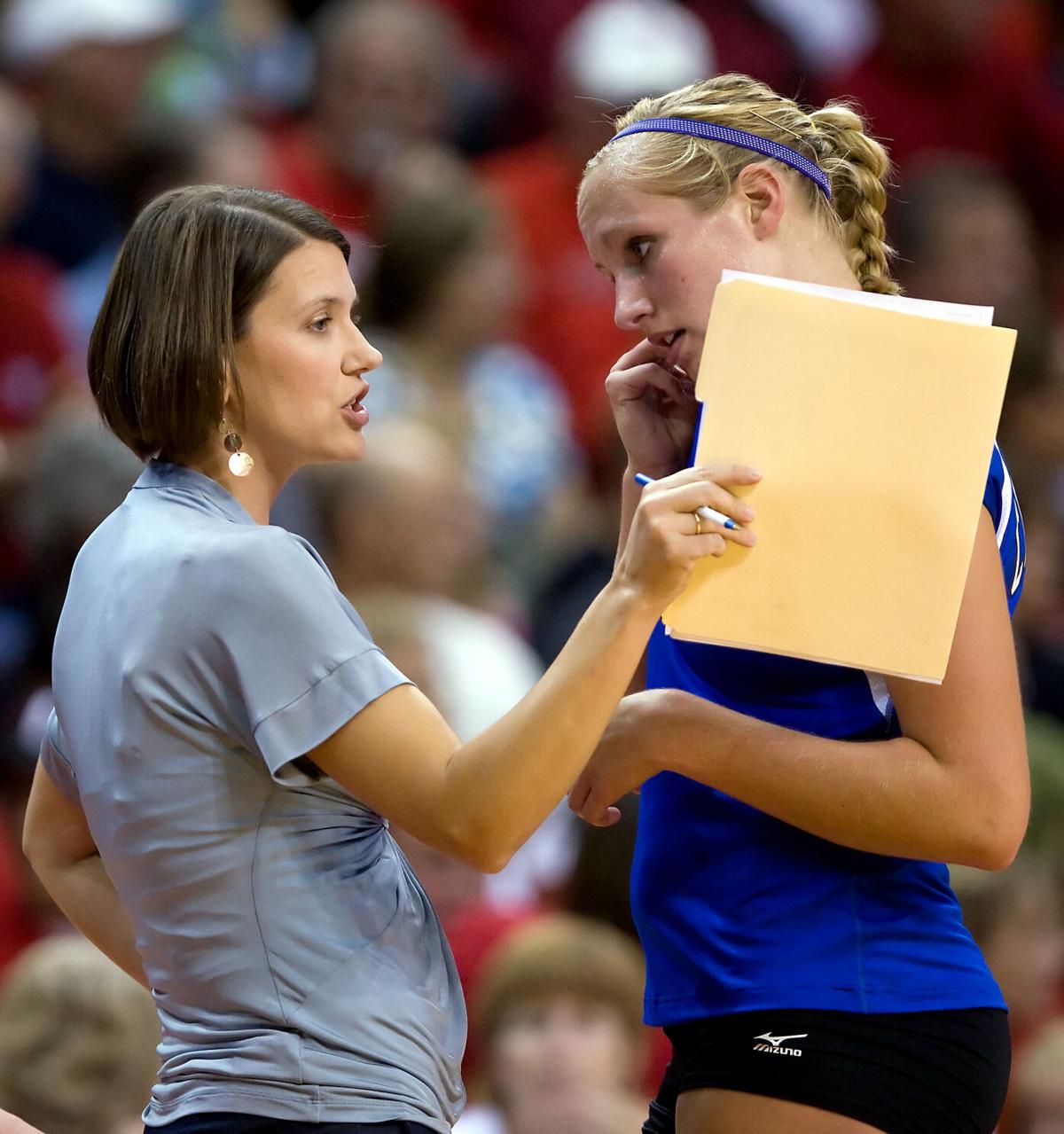 Creighton volleyball coach Kirsten Bernthal Booth steps down