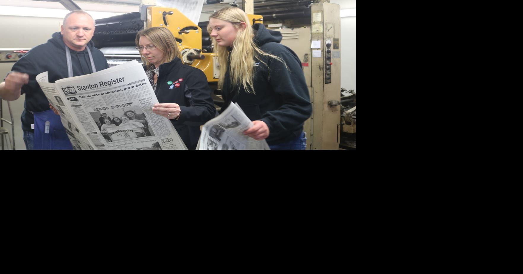 Small-town Nebraska newspaper, hammered by loss of revenue, finds new ...