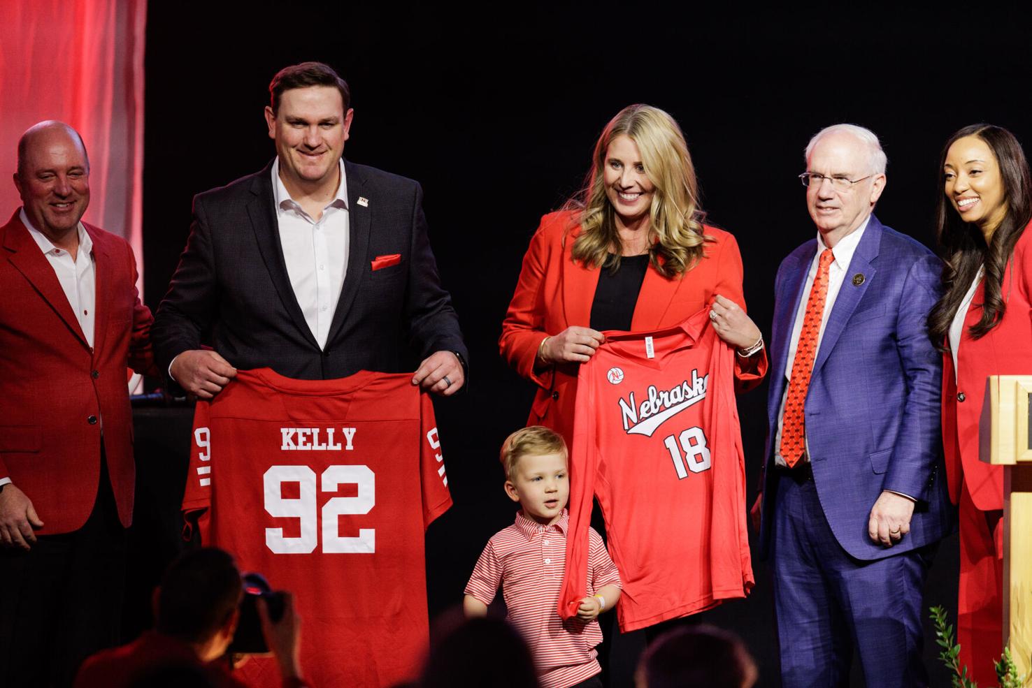 Photos: Dani Busboom Kelly introduced as new Nebraska volleyball coach
