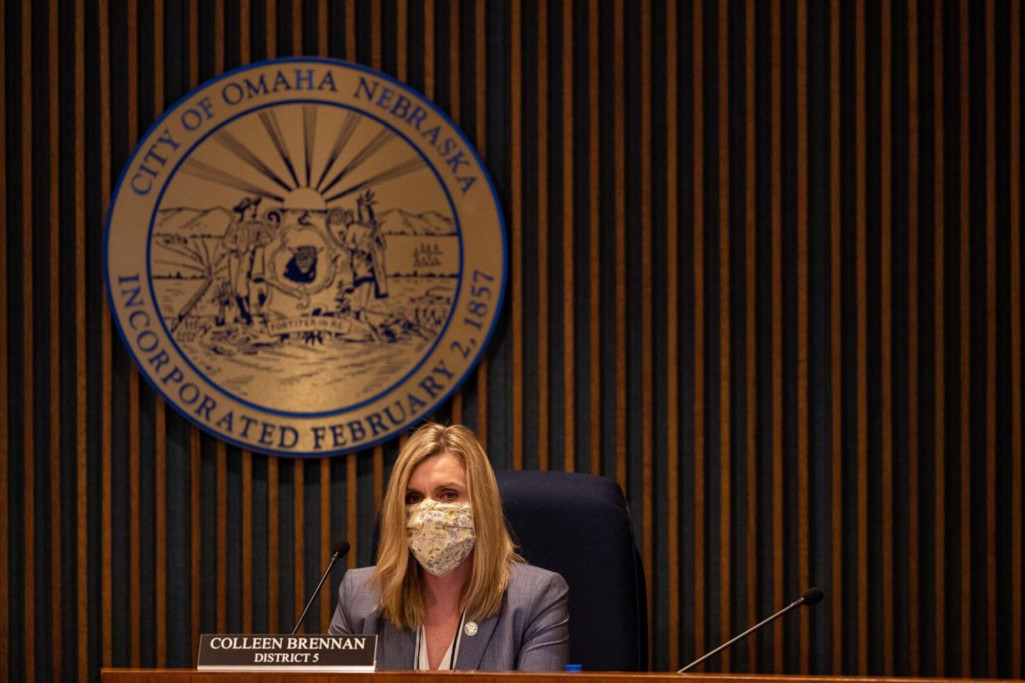 Colleen Brennan is sworn in to Omaha City Council