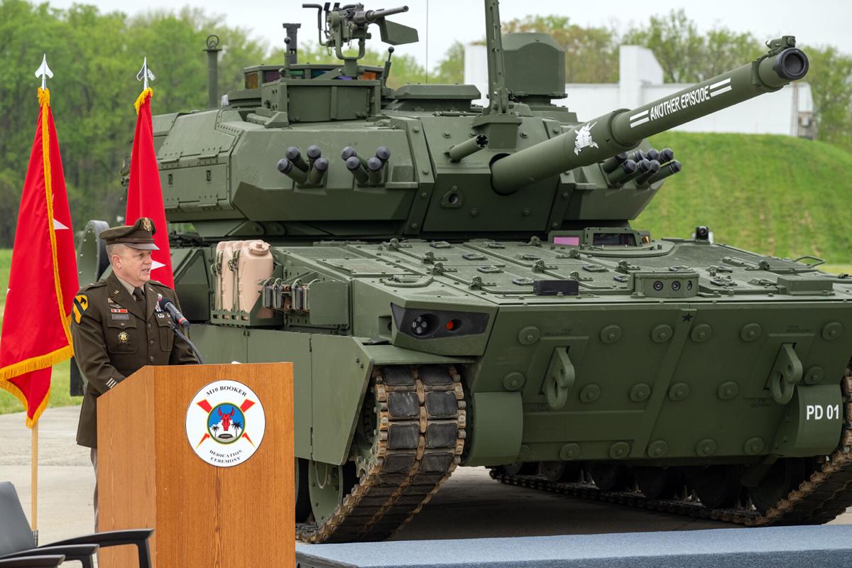 Army combat vehicle named in honor of Nebraska WWII hero
