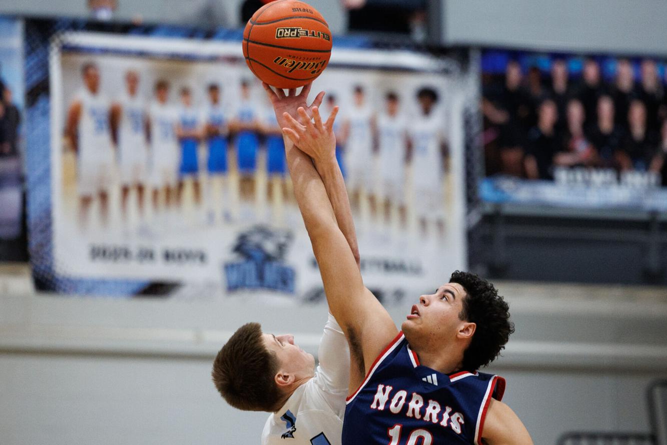 Photos: Elkhorn North boys basketball hosts Norris